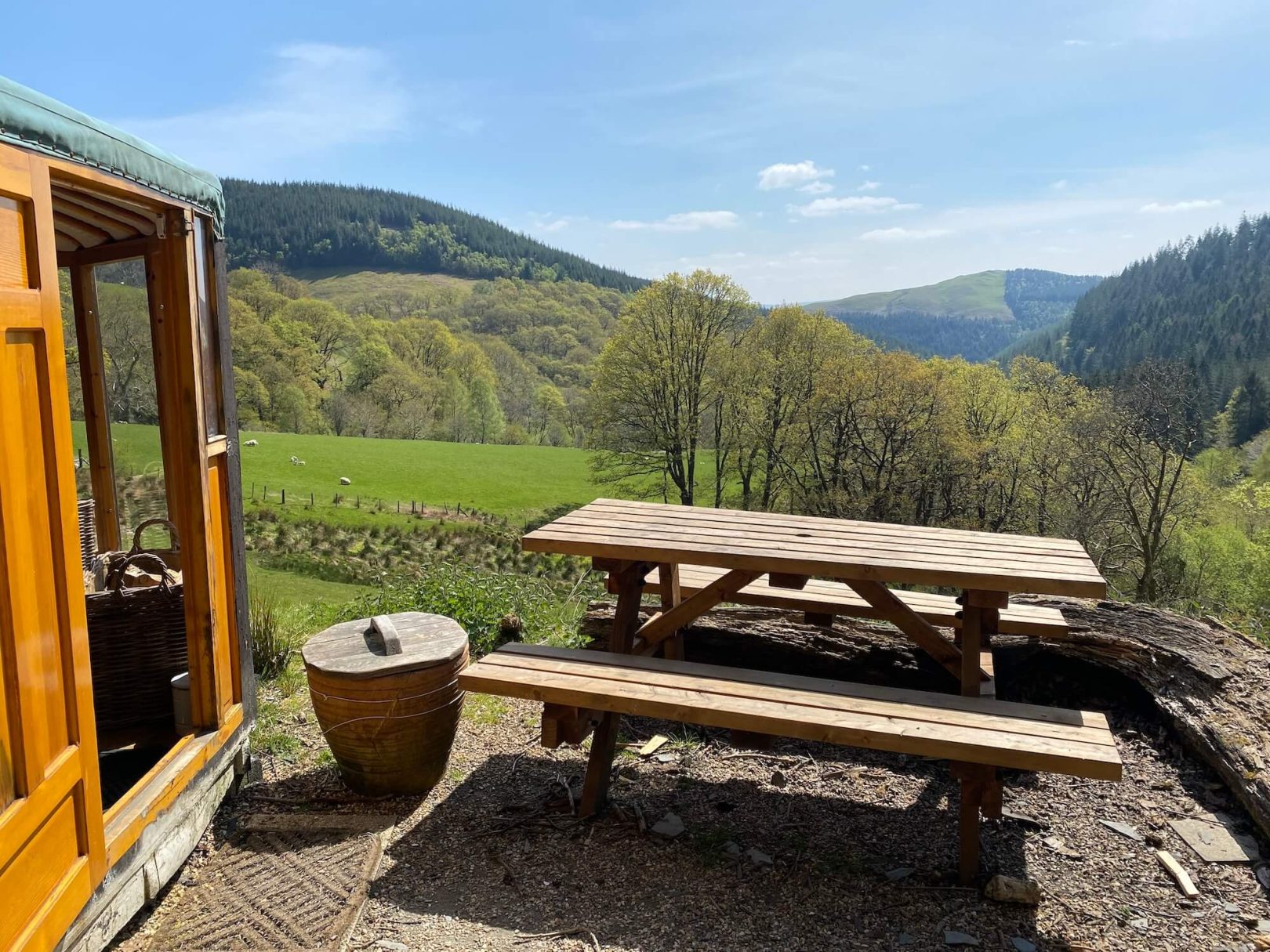 Ash Valley yurt | Eco Retreats